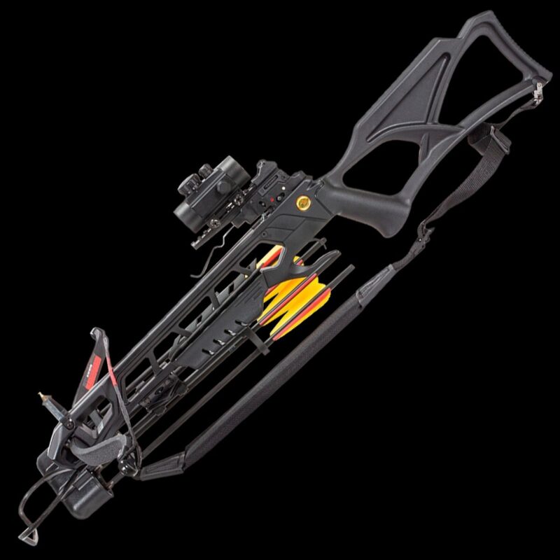 Man Kung Anaconda Recurve Crossbow Black - 175 LBS/245 FPS - Crossbows ...