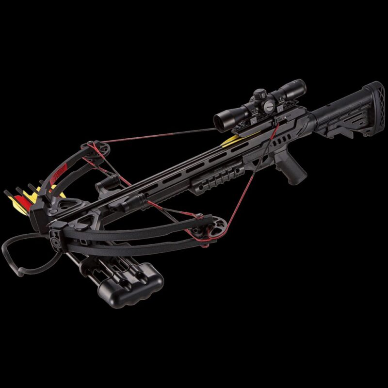 Man Kung Stalker Compound Crossbow Black - 185 LBS/370 FPS - Crossbows ...