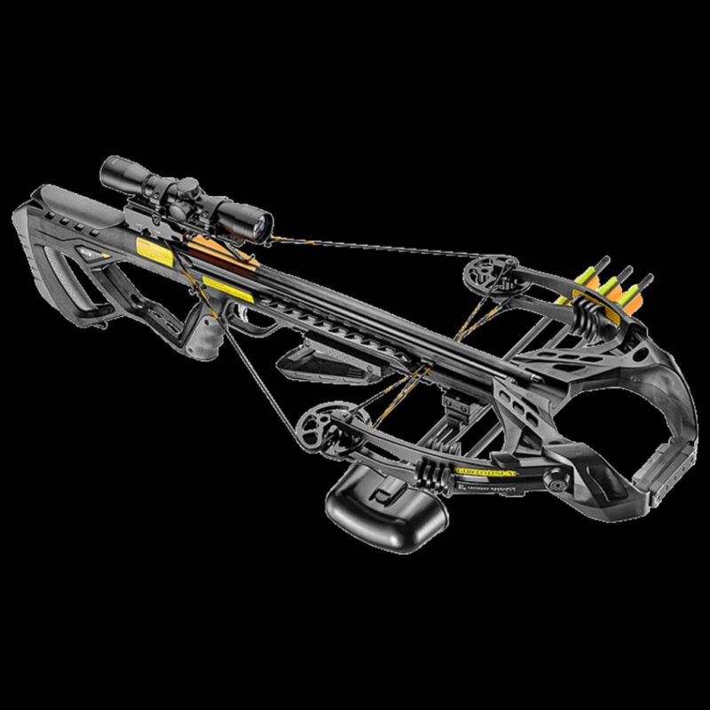 EK Archery Guillotine-X+ Compound Crossbow - 185lbs Black - Crossbows.co.uk