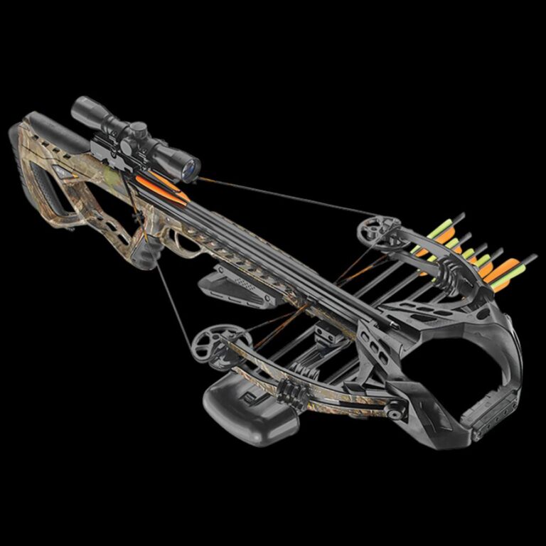 EK Archery Guillotine-X+ Compound Crossbow - 185lbs Camo - Crossbows.co.uk