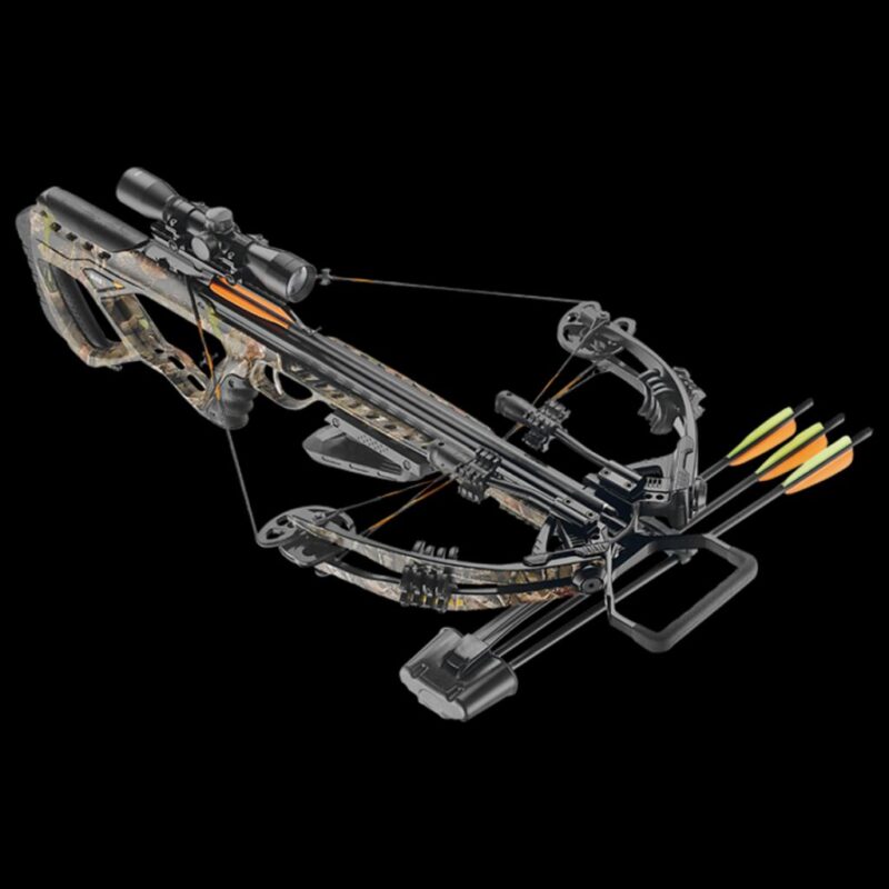 EK Archery Guillotine-M+ Compound Crossbow - 185lbs Camo - Crossbows.co.uk