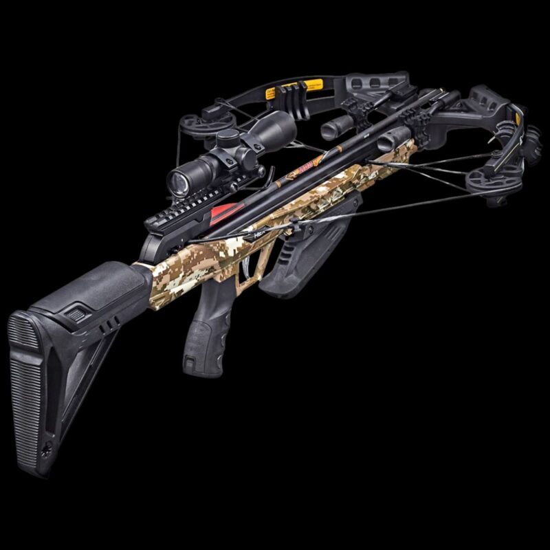 EK Archery HEX 400 Compound Crossbow - 210lbs Camo - Crossbows.co.uk